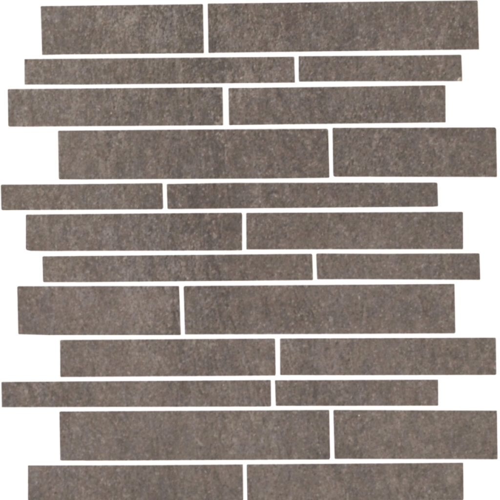 Mosaico Brick Manhattan Grey Lapado 30x30cm TODAGRES - Bricomoraleja
