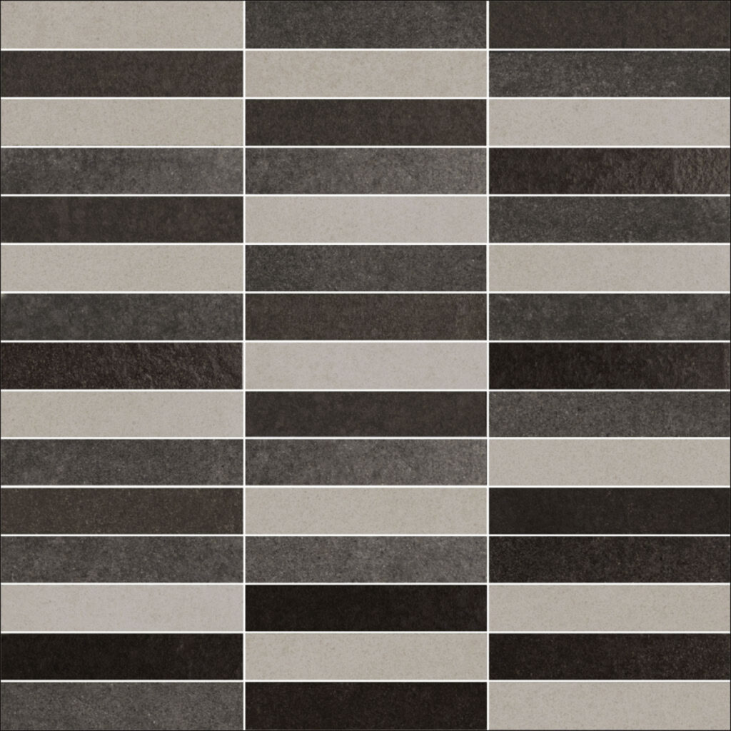 Mosaico Mix Vip Black Lapado 30x30cm TODAGRES - Bricomoraleja