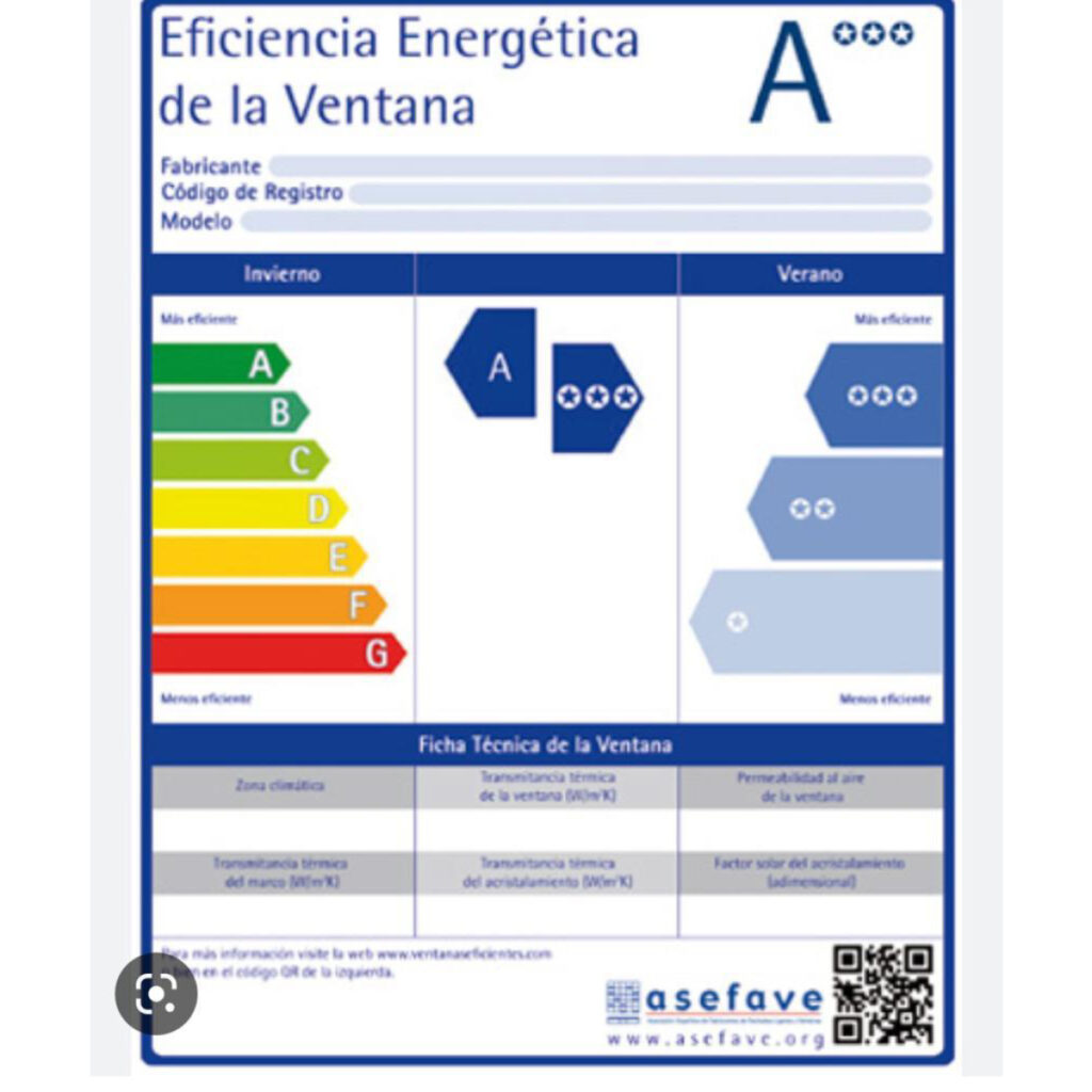 Ventana PVC Gean S8000. 80×80 cm. 1 Hoja - Bricomoraleja